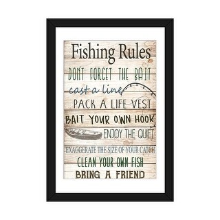 iCanvas "Bait Your Own Hook" by Kimberly Allen - Bed Bath & Beyond ...